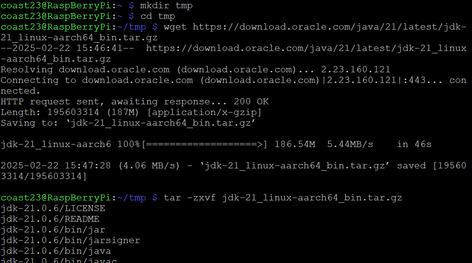 [超详细] 树莓派5 搭建MC服务器 全过程记录 | Coast23's Blog